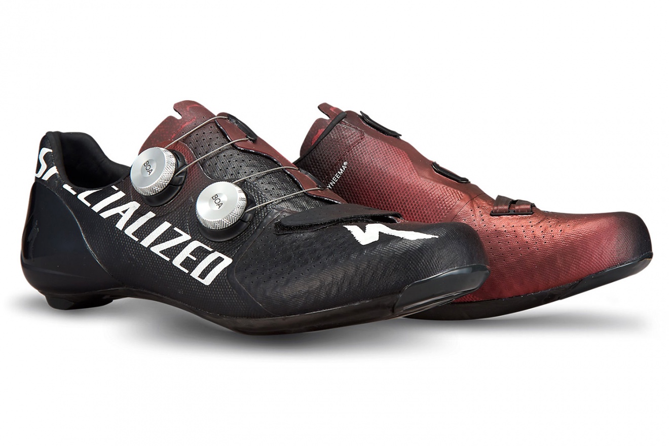 Велосипедная велотуфли шоссейные specialized s-works 7 / speed of light ...
