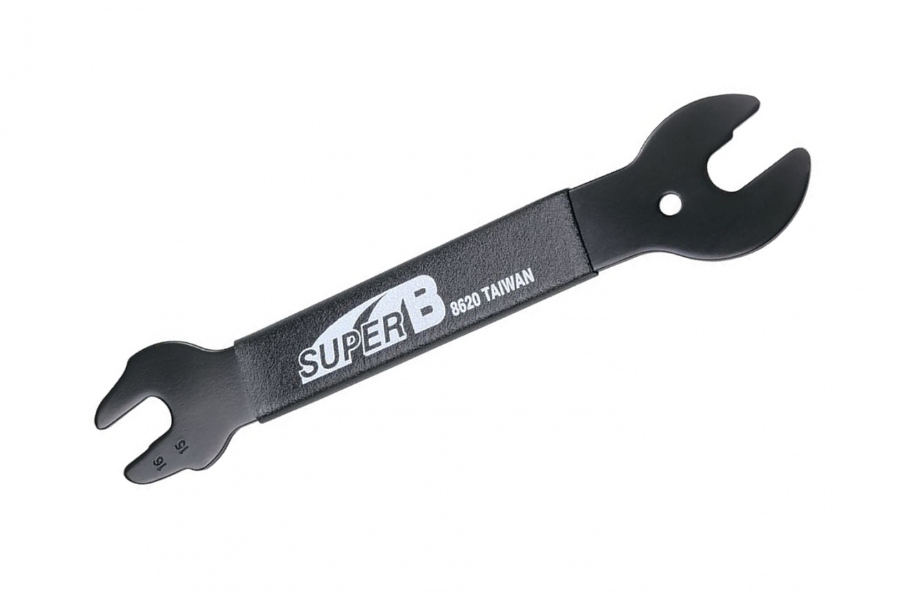 Конусный ключ Super B Classic Double-Ended Cone Wrench TB-8620, 15 / 16 / 17 мм купить в CityCycle